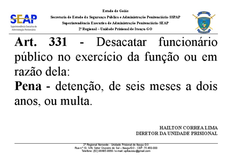 Art. 331 Imprimir | PDF