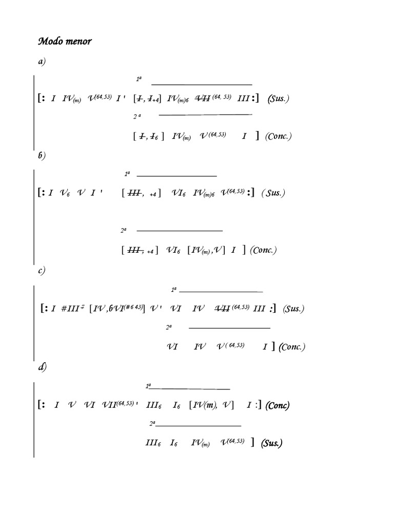 E Structur As Arm Ónica S Men or | PDF