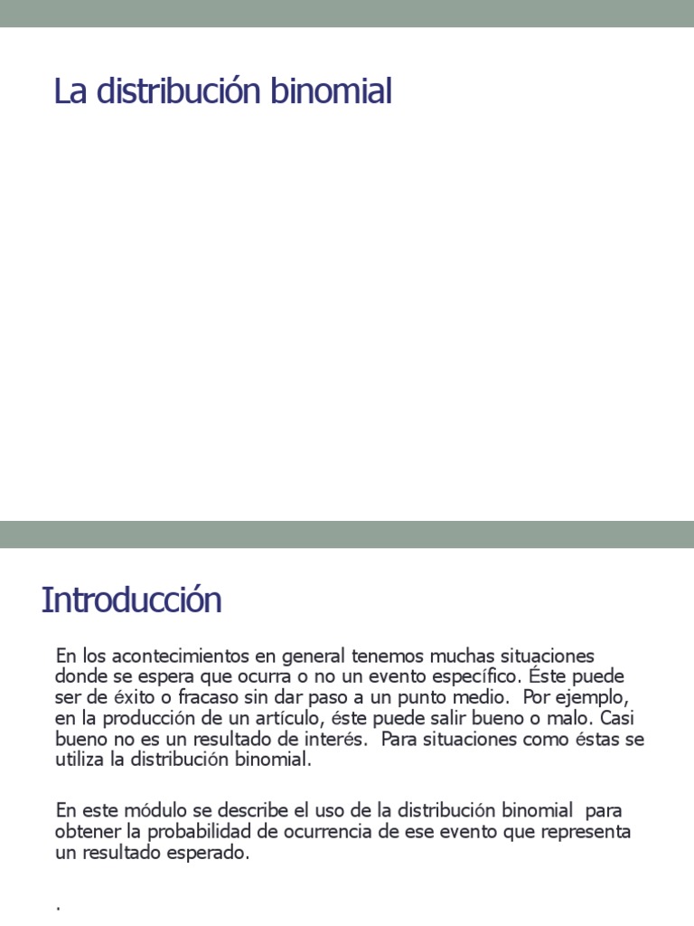 Distribucion Binomial y POISSON | PDF | Distribución de veneno | Enseñanza de matemática