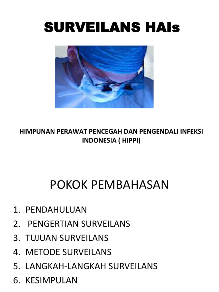 Surveilans Hais, Iad, Isk, Vap, Ido | PDF