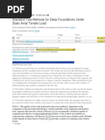 Astm D1143 D1143M 20 | PDF | Deep Foundation | Beam (Structure)