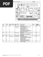 Man TGX Fuse Box Diagram | PDF | Power Supply | Fuse (Electrical)