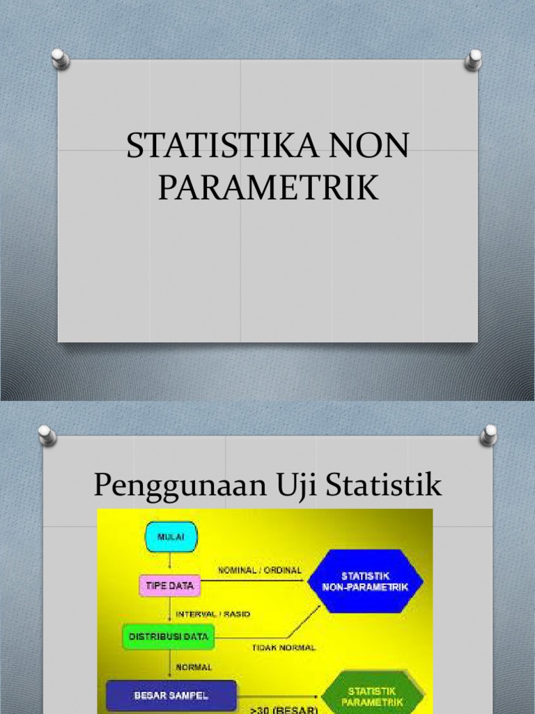 Statistika Non Parametrik | PDF