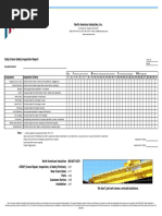 Hoist Pre-Operational Inspection Check List | PDF | Crane (Machine) | Rope