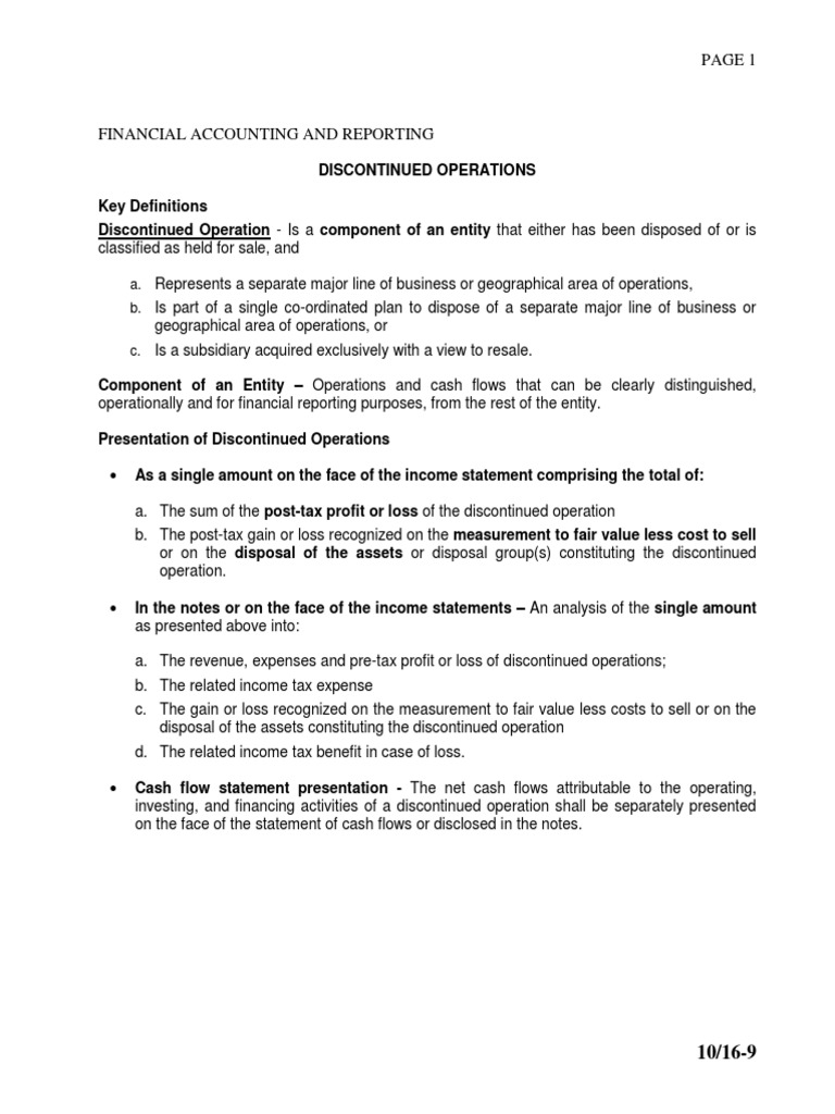 #5 PFRS 5 | PDF | Income Statement | Expense