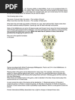 Mölkky Game Rules and Setup | PDF
