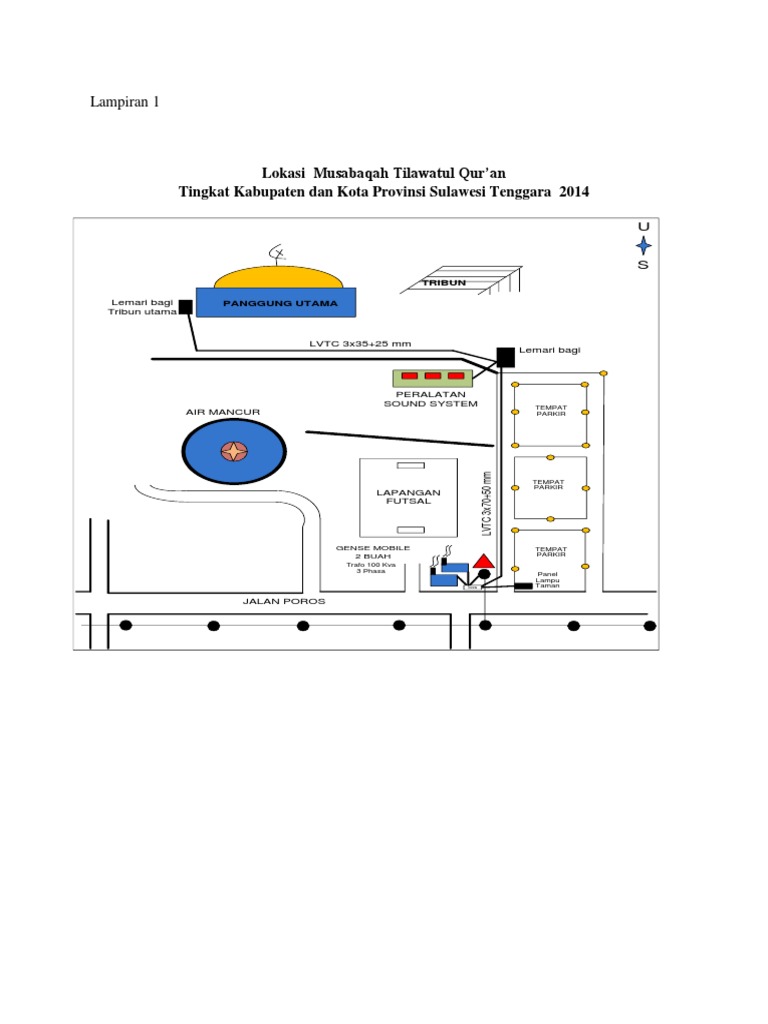 Gambar Lokasi MTQ Sulawesi Tenggara 2014 | PDF