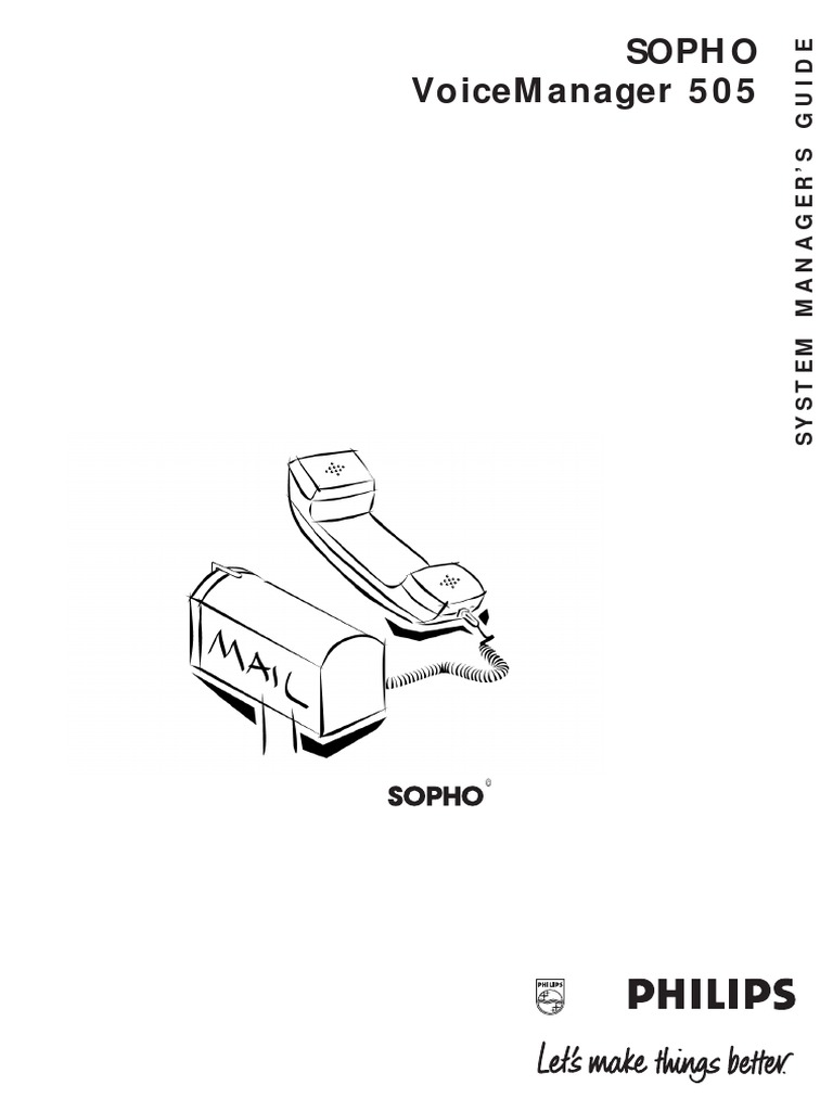 VoiceManager 505 - System Manager Guide | PDF | Voicemail | Command Line Interface