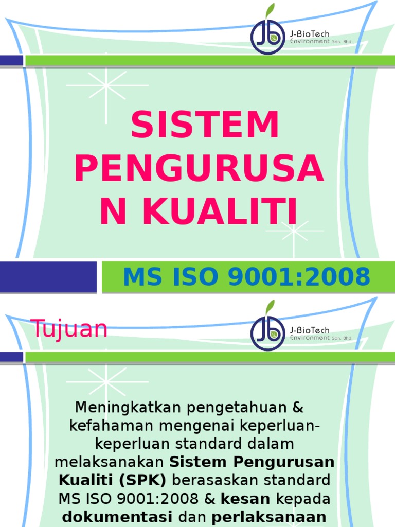 Sistem Pengurusan Kualiti | PDF