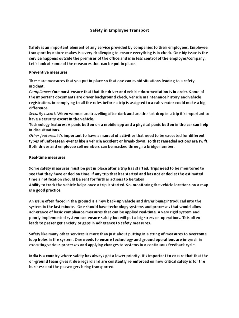 Safety PDF | PDF | Safety | Business