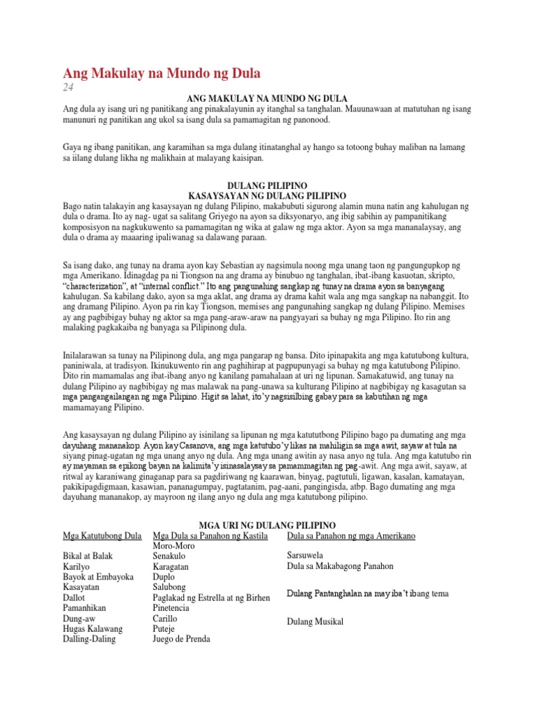 Ang Makulay Na Mundo NG | PDF