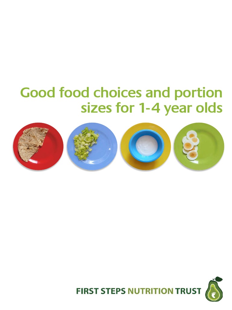 Good - Food - Choices - and - Portion - Sizes 1-4 - For - Web PDF | PDF ...