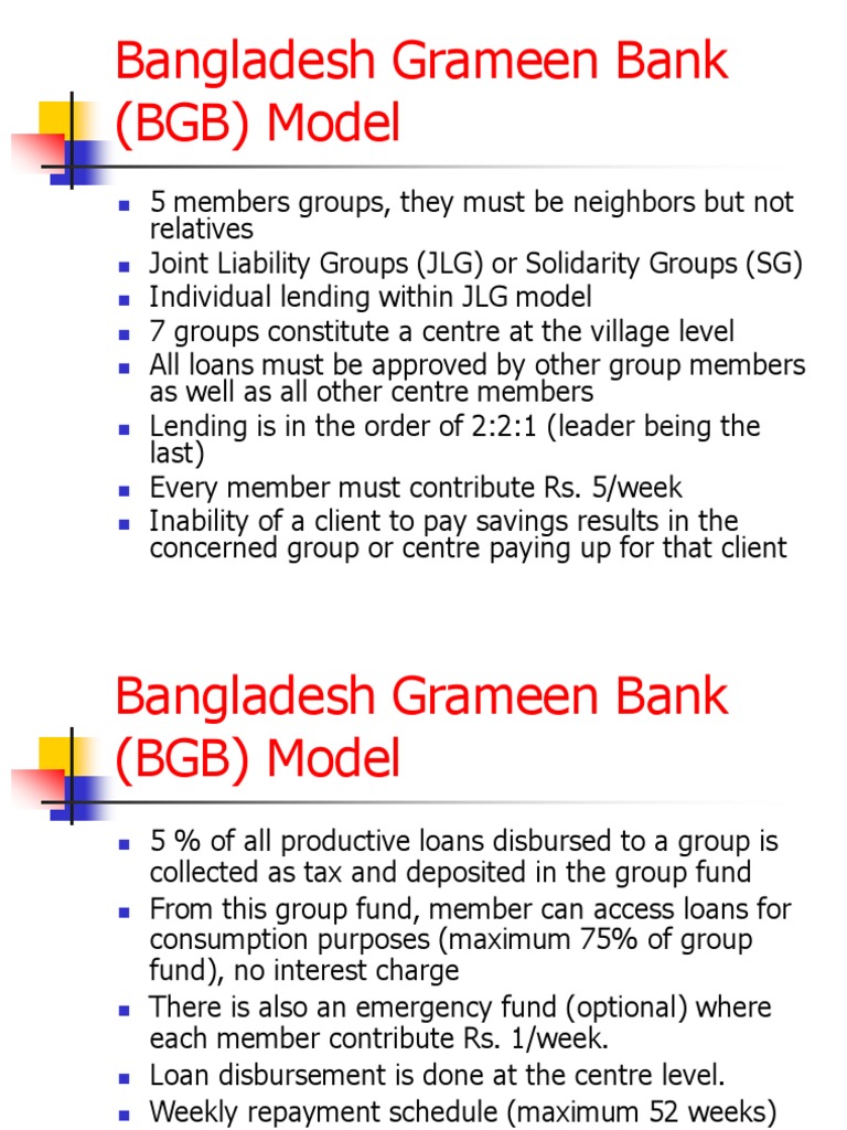 Microcredit Models | PDF | Microcredit | Service Industries