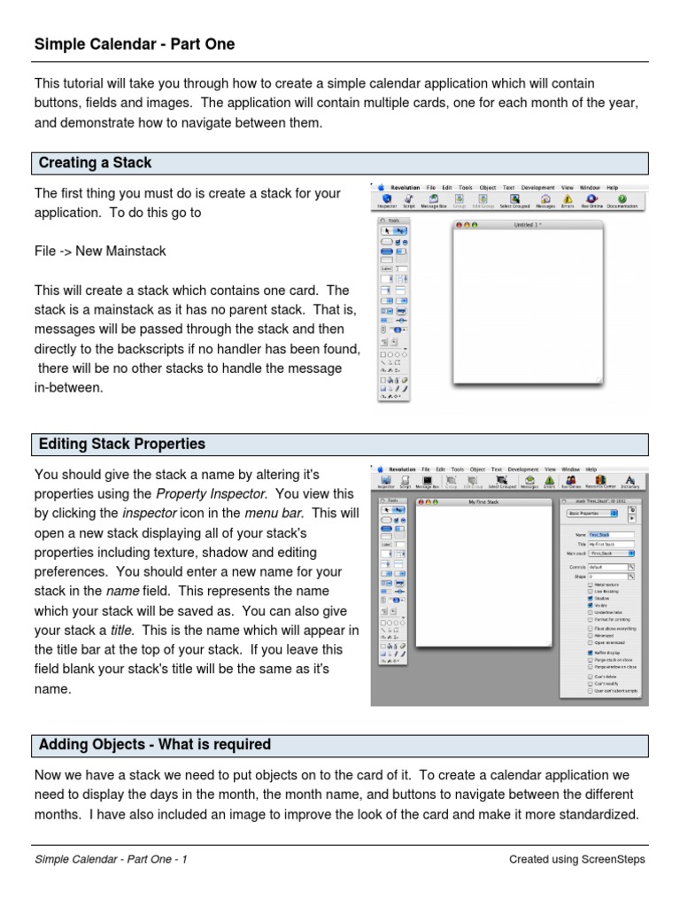 First Stack Part One | PDF | Icon (Computing) | Scripting Language