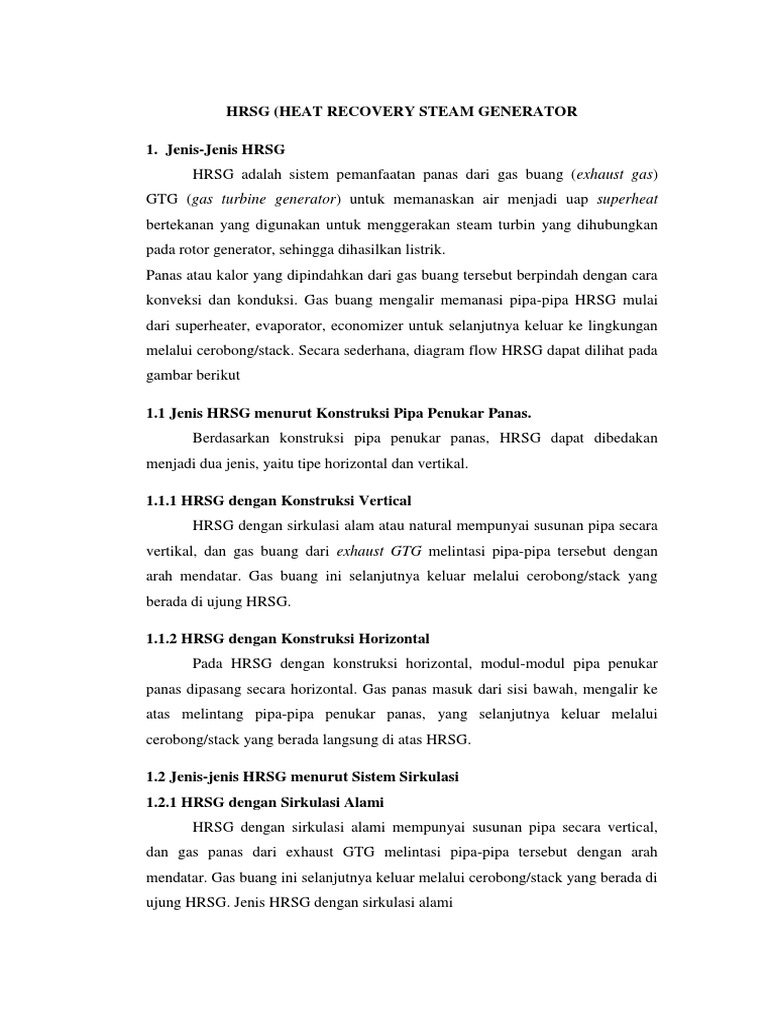 HRSG | PDF