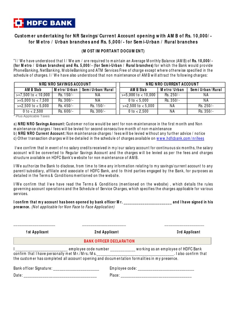 AMB Declaration Form - Revised PDF | Download Free PDF | Transaction ...