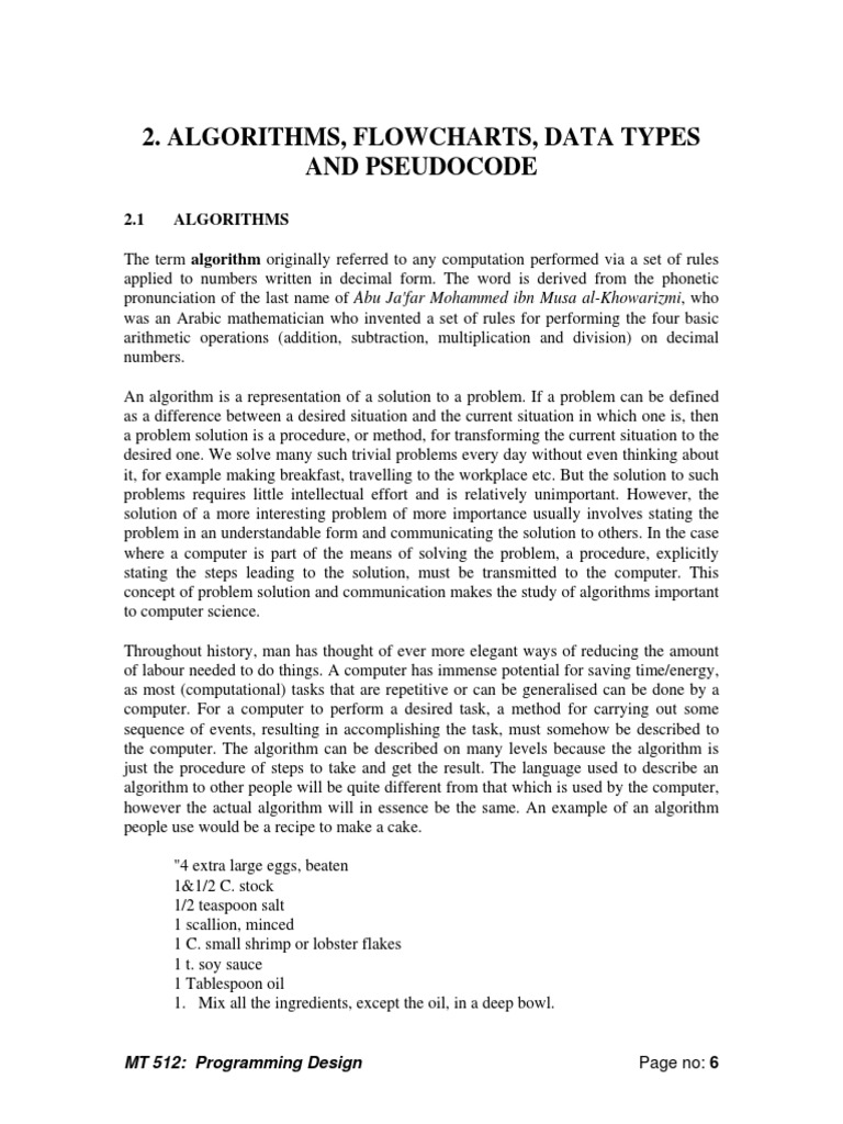 Algorithms Pdf Pdf Algorithms Control Flow