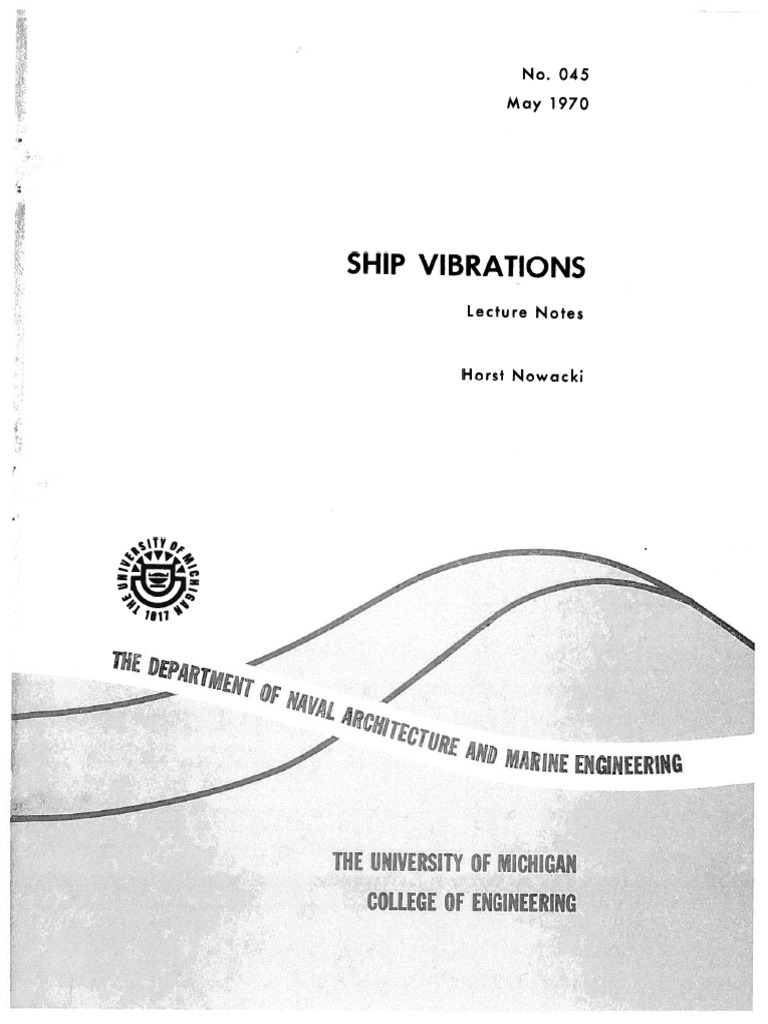 Ship Vibration PDF | PDF