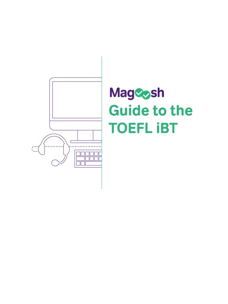 MAGOOSH Guide To The TOEFL-iBT PDF | PDF