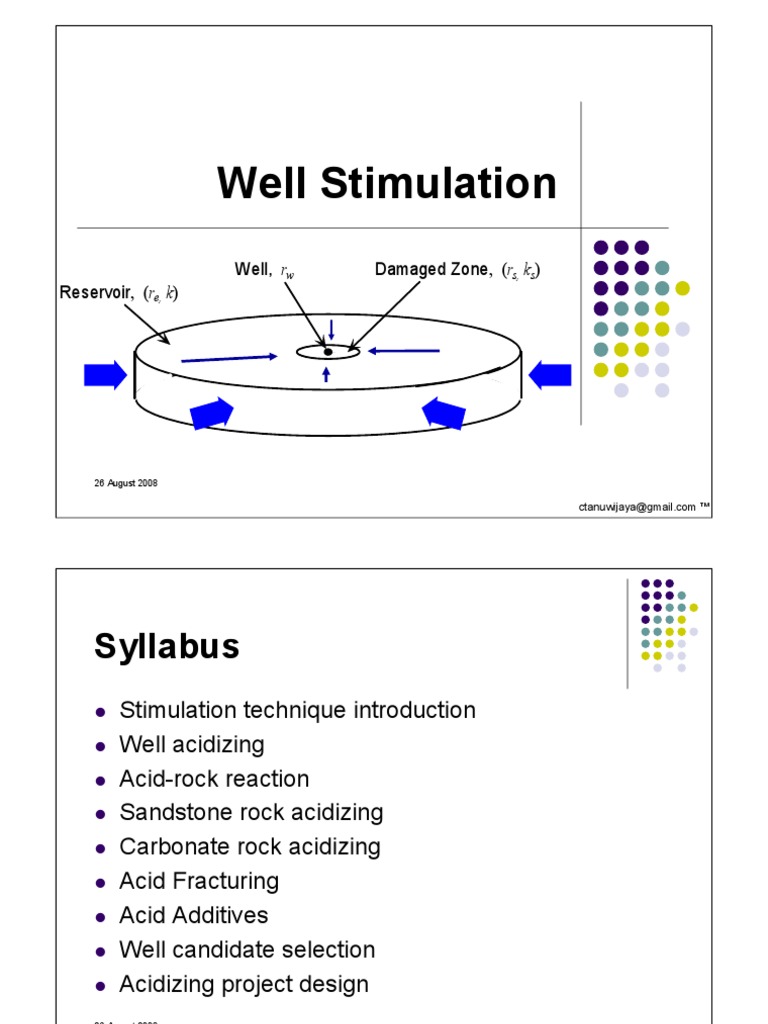 Well Stimulation 01 | Download Free PDF | Permeability (Earth Sciences ...