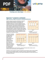 Dow Surfactants: Reference Chart | PDF | Surfactant | Emulsion