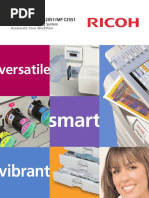 Ricoh Aficio MP 2000 | PDF | Fax | Image Scanner