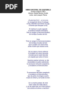 Letra El Grito | PDF