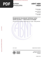NBR 14626 - Trava Quedas Linha Flexível | PDF | Massa | Umidade