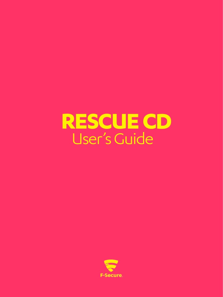 Rescue CD User Guide | PDF | Usb Flash Drive | Computer Virus