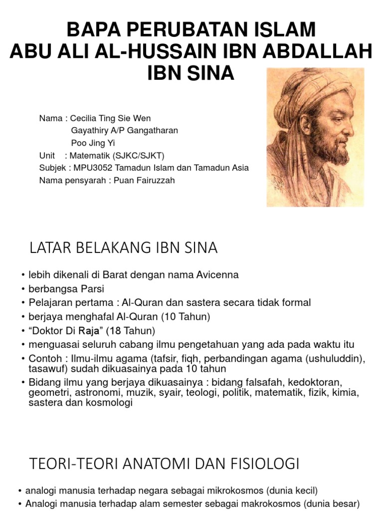Bapa Perubatan Islam | PDF