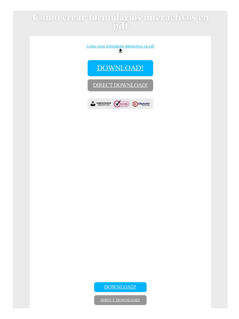 Como Crear Formularios Interactivos en PDF | PDF | Adobe Systems ...