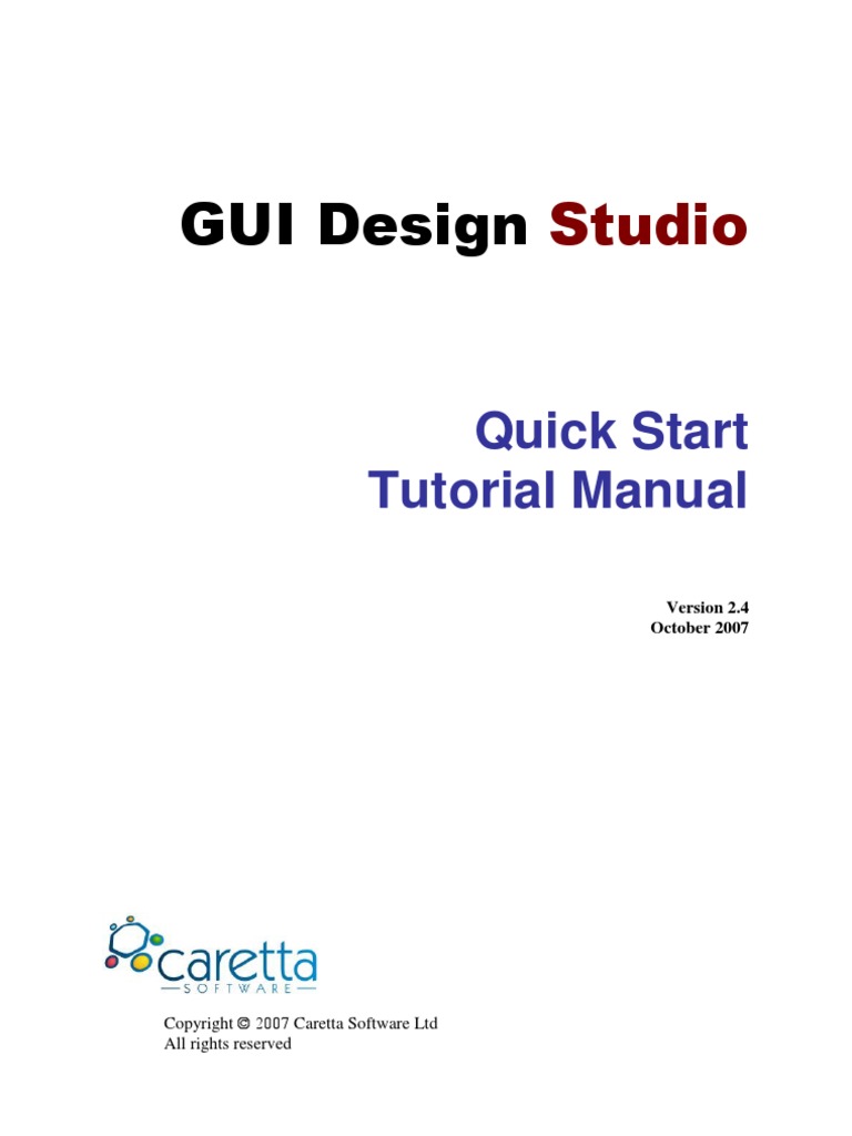 Gui Design Pdf Menu Computing Button Computing 