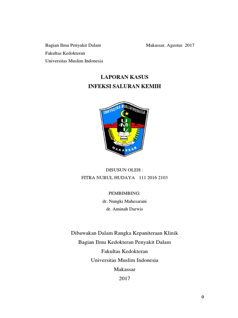 Laporan Kasus ISK PKM | PDF