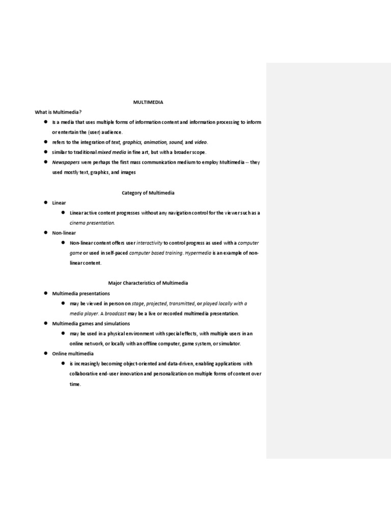 Digital Media Handouts | PDF | Multimedia | Imaging