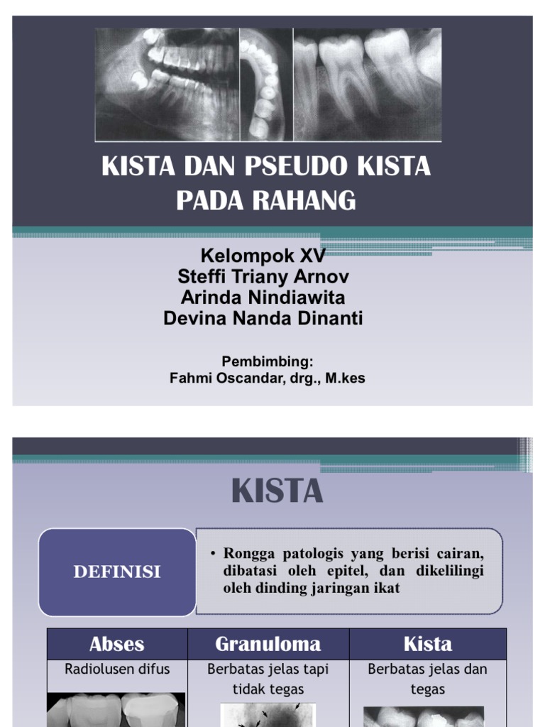 Kista dan Pseudokista Telinga | PDF