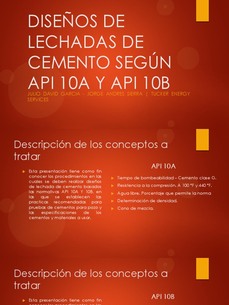 Presentacion Api 10 A y 10 B PDF | PDF