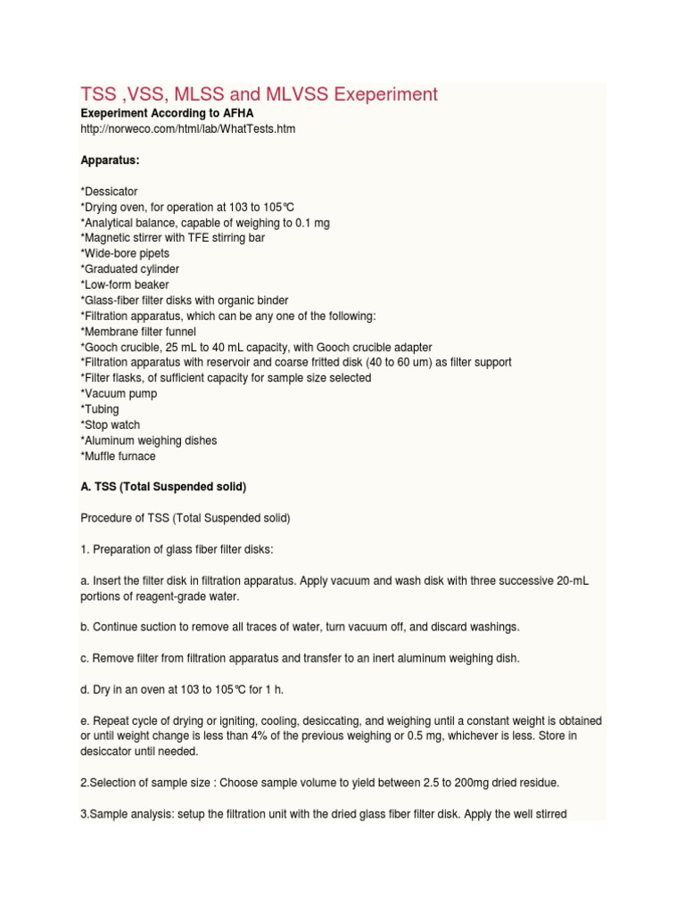 Understanding Key Wastewater Treatment Tests: Procedures and ...
