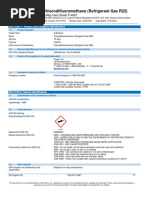 R-22 Refrigerant Safety Data Sheet | PDF | Fires | Materials