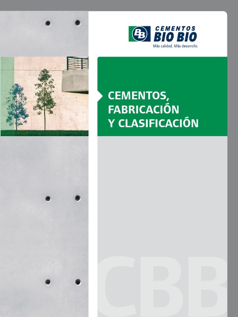 Cementos - Fabricacion y Clasificacion (Cementos Bio-Bio) PDF | PDF