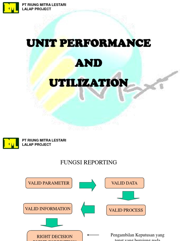 Unit Performance AND Utilization | PDF
