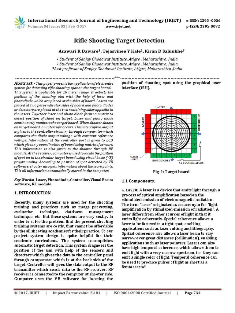 Rifle Shooting Target Detection | PDF | Laser | Optics
