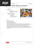 Salata Uz Roštilj | PDF
