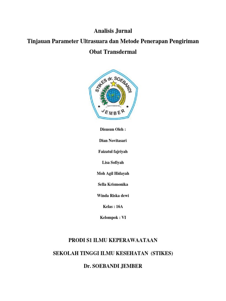 Analisis Jurnal COVER | PDF