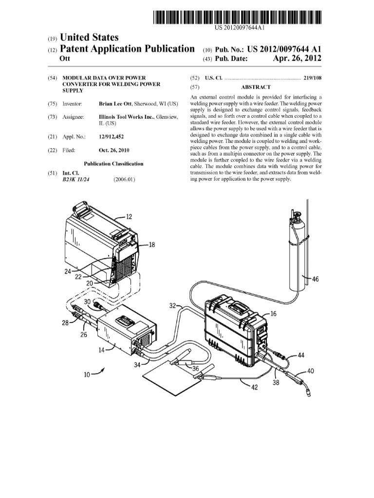 Miller Remote Control US20120097644 | PDF | Power Supply | Electrical ...