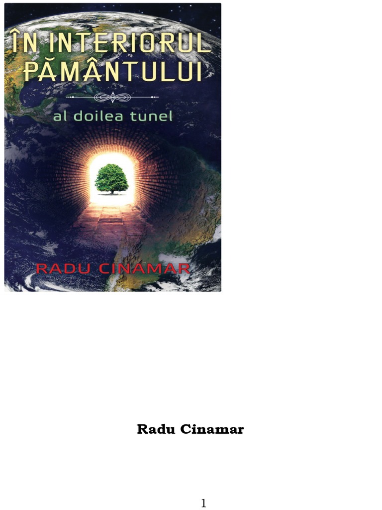 Radu Cinamar - În Interiorul Pamantului - Al Doilea Tunel (A5) | PDF