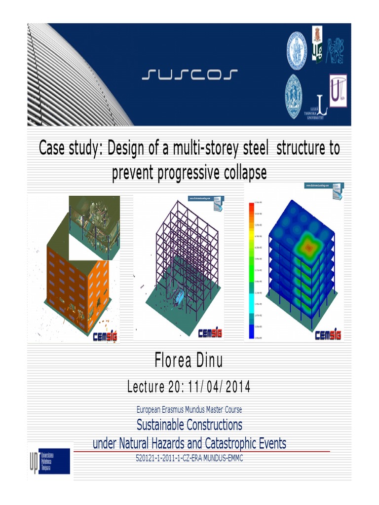Multi-Storey Steel Structure Case Study | PDF | Framing (Construction ...