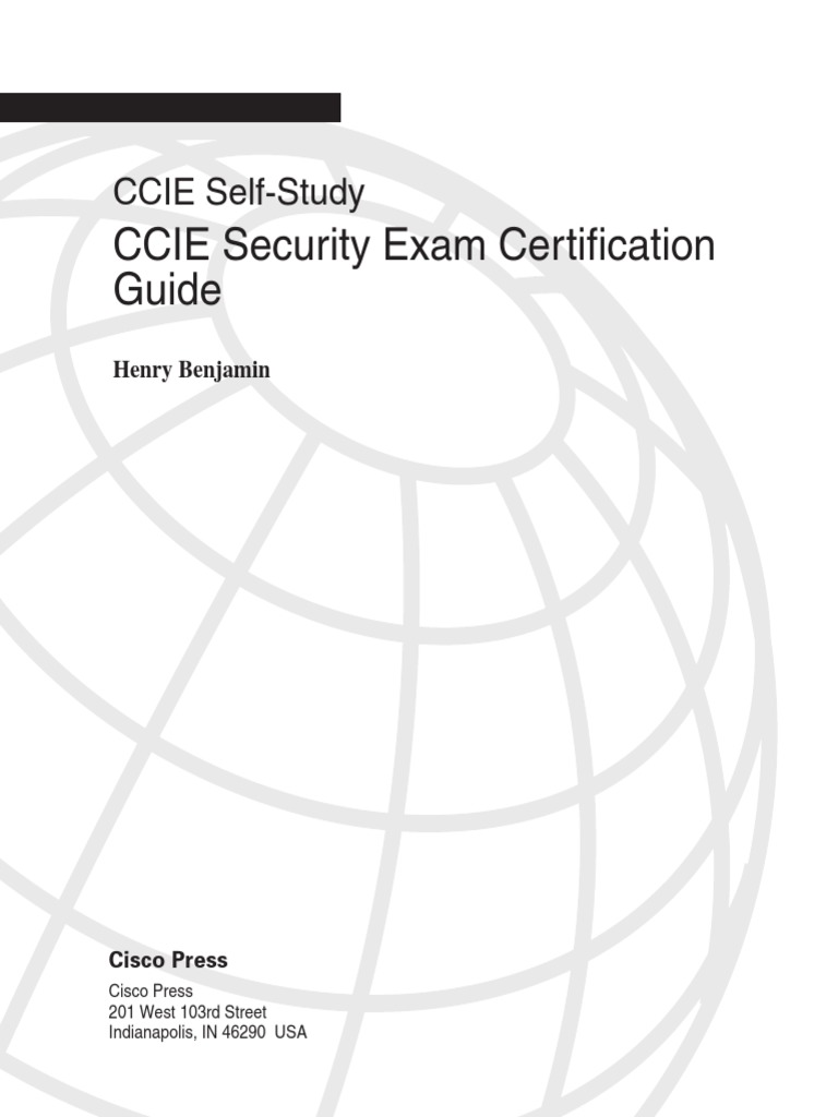 Cisco Press - CCIE Self Study CCIE Security Exam Certification Guide ...