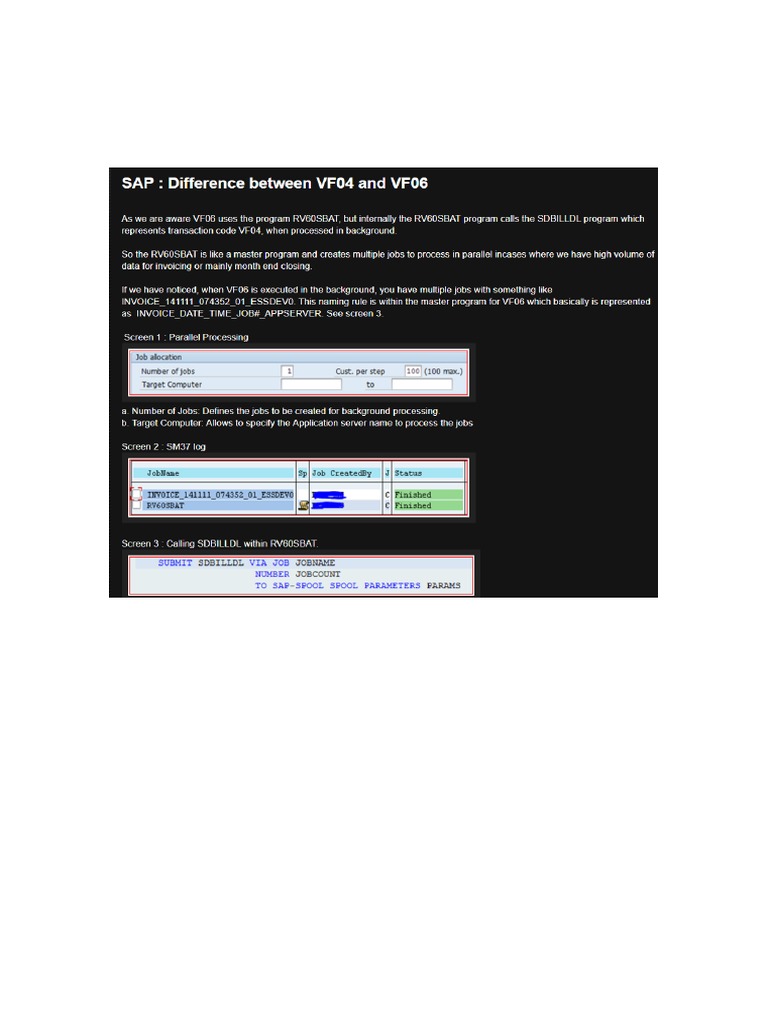 Difference Between VF04 and VF06 | PDF