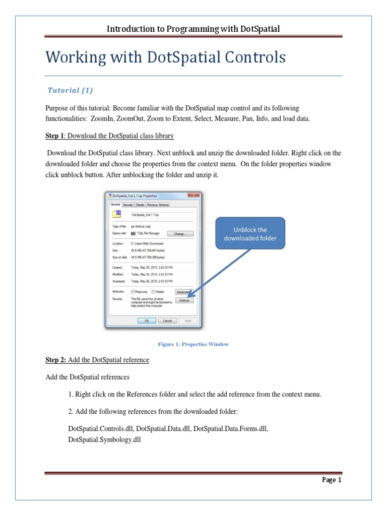 DotSpatial 1 Working With Controls | PDF | Graphical User Interfaces | Tab (Gui)