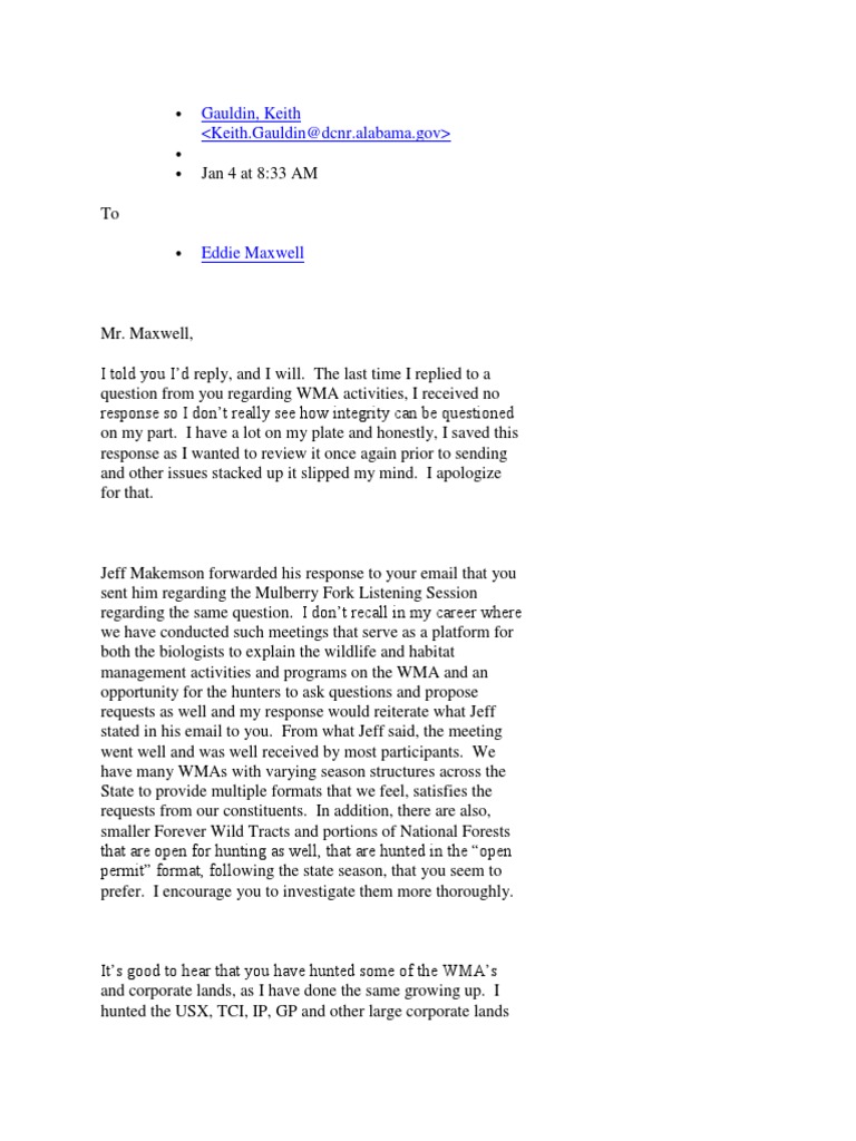 Gauldin, Keith | PDF | Deer Hunting | Hunting